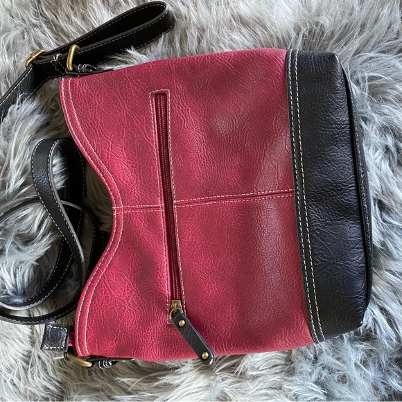 boc | Bags | Boc Crossbody Or Shoulder Bag Purse Red Black And Grey ...